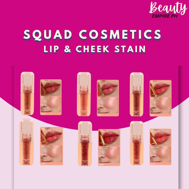 Squad Cosmetics Lip & Cheek Stain | Shopee Philippines