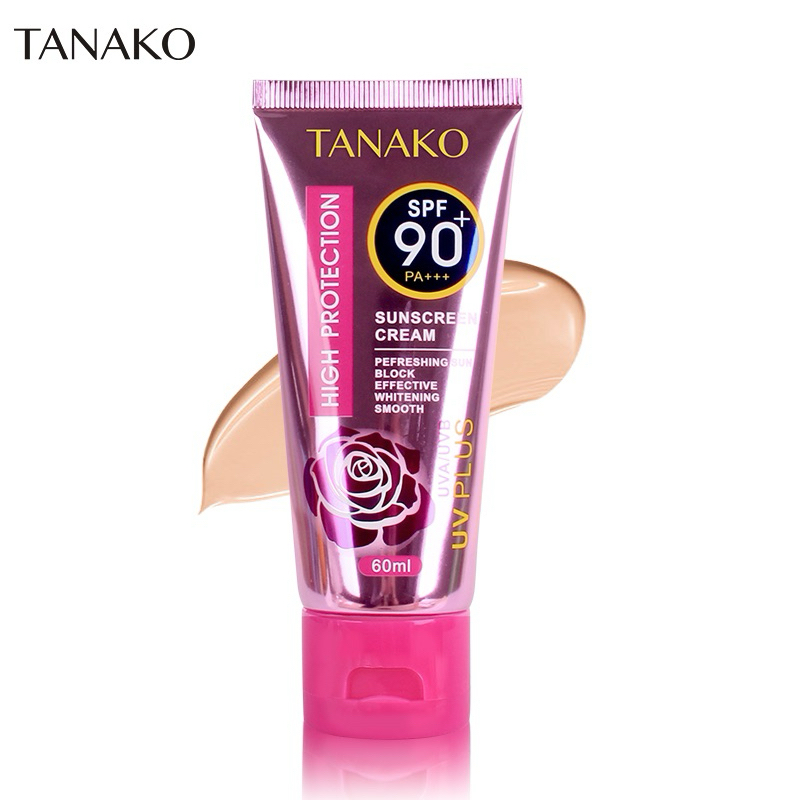 J&r FDA TANAKO SPF90+++ Sunscreen Cream High Protection UV PLUS 60ml ...