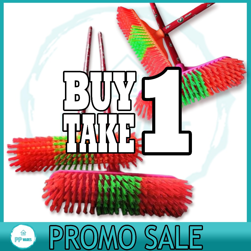 COD push brush long handle, buy 1 take 1 | Shopee Philippines