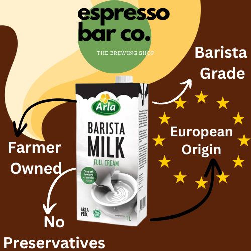 Arla Pro Barista Full Cream Milk 1L & Natural Milk 1L x3 Packs ...