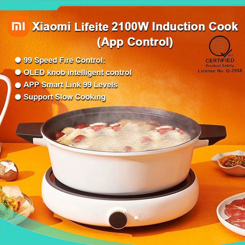 Xiaomi Lifeite 2100W Induction Cook 99 Shift Fire Control Precision ...