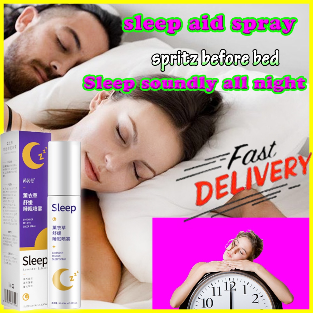Sleep Spray Relieve stress long-term insomnia, dreams, and restless ...