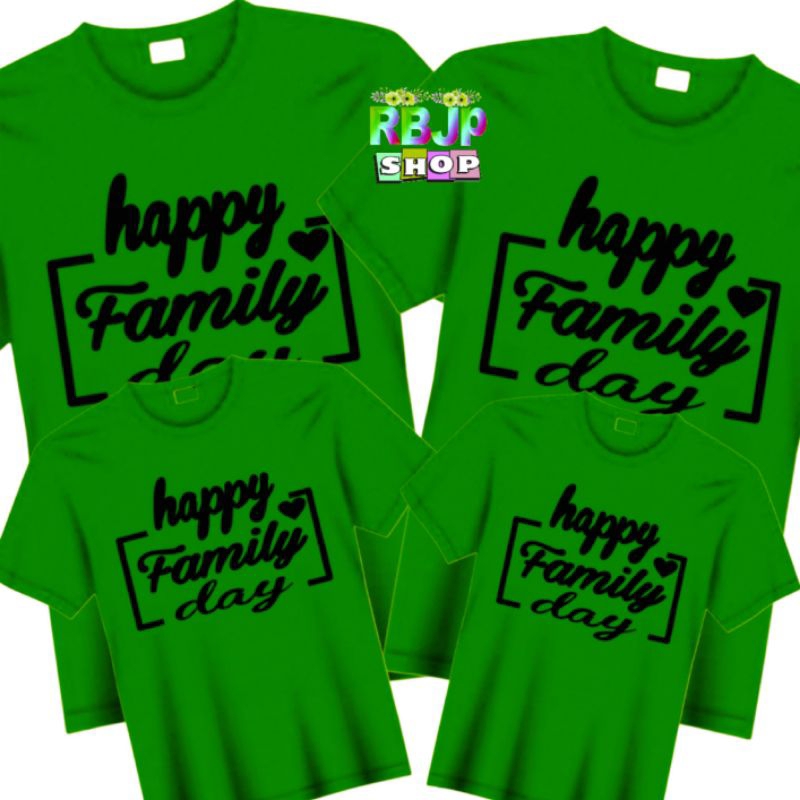 Happy family day 4in1 family set sold 4pcs | Shopee Philippines