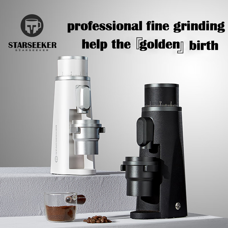 STARSEEKER Original Electric Coffee Grinder Stainless Steel Bean Power ...