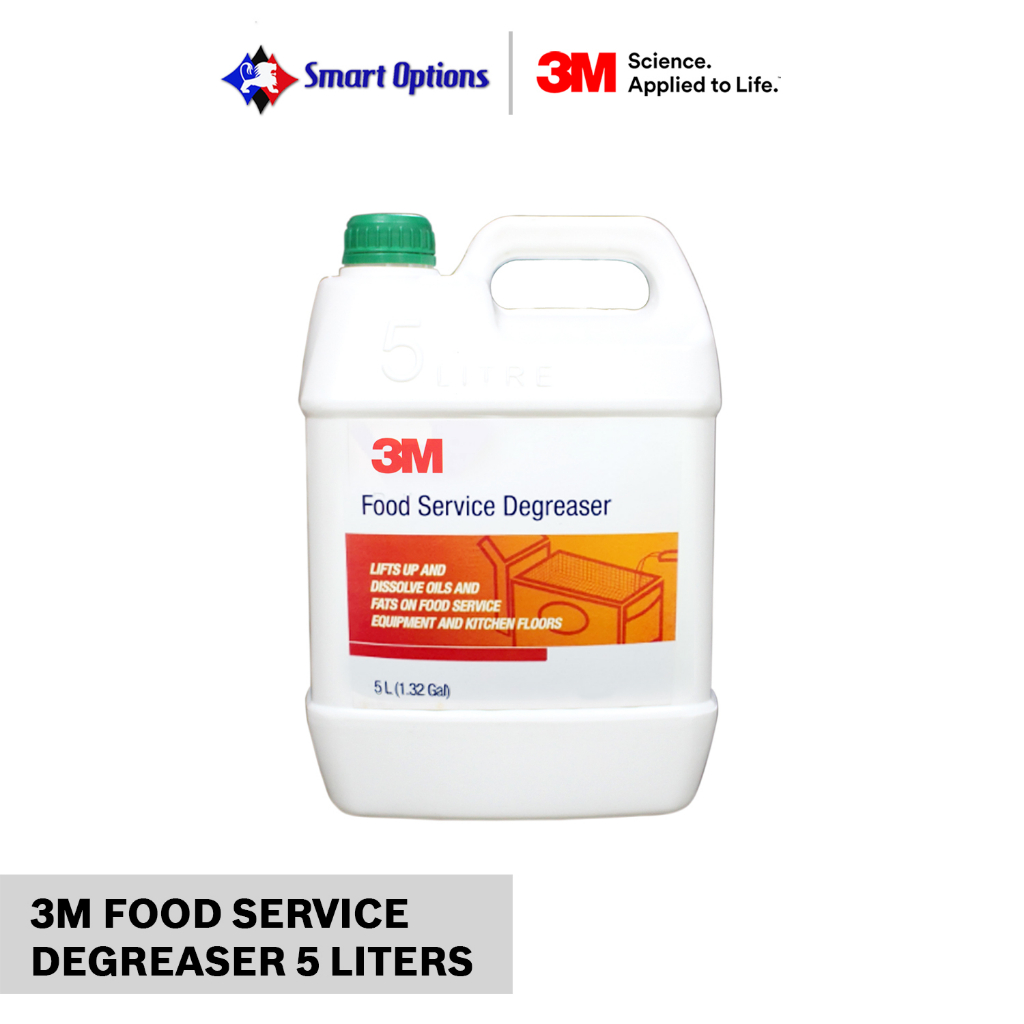 3M FOOD SERVICE DEGREASER 5 LITERS | Shopee Philippines