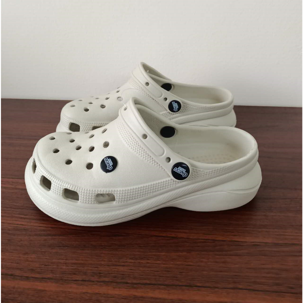 Crocs platform slippers high-heeled sandals for women with free jibbitz ...