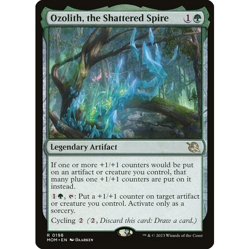 Ozolith, the Shattered Spire - March of the Machine (MOM) (Variants ...