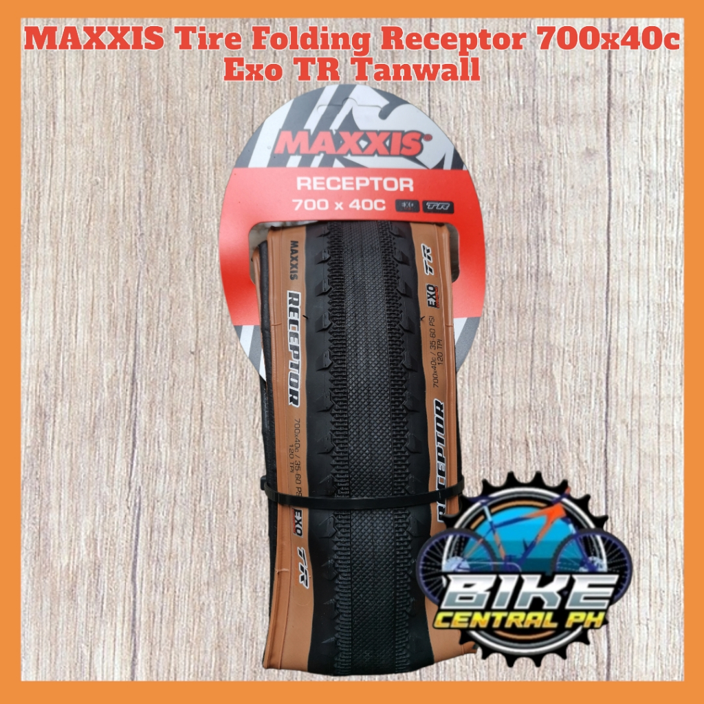 MAXXIS TIRE RECEPTOR 700c FOLDING EXO TR | Shopee Philippines
