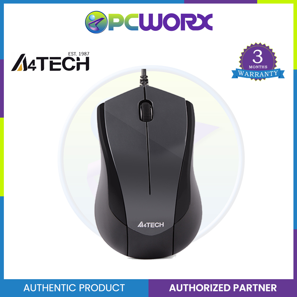 A4tech N400-2 V-Track Mouse Black/Red | Shopee Philippines