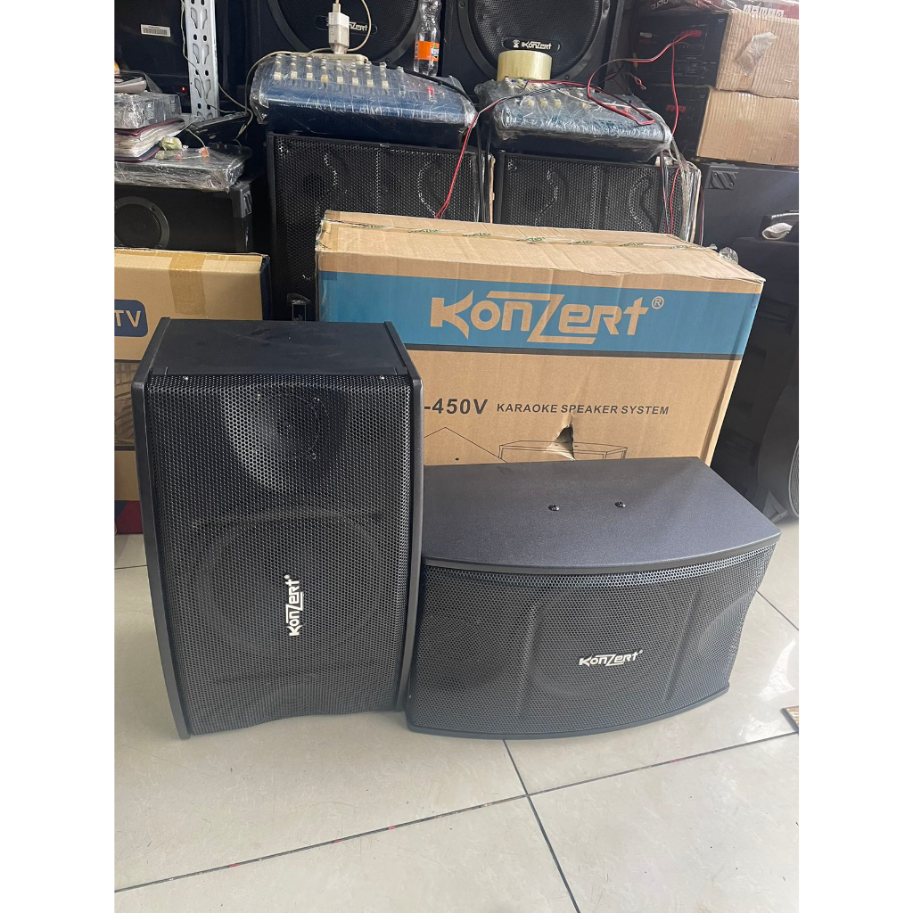 ORIGINAL KONZERT SPEAKER KS-450V (PAIR) | Shopee Philippines