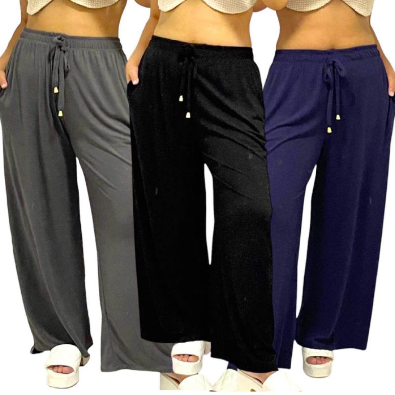 Maxine Square Pants Long Plus SIze Small to XXL | Shopee Philippines