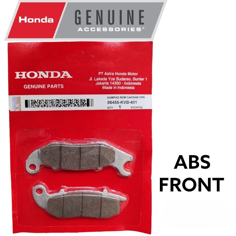 Honda PCX 150 ABS BRAKE SET brake shoe and pad genuine | Shopee Philippines