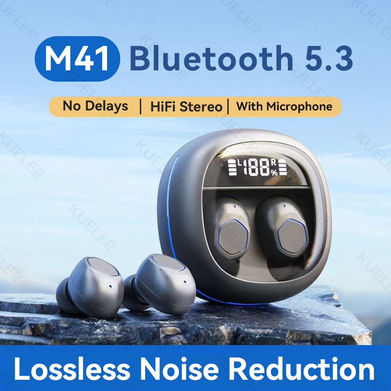 NEW M41 TWS Bluetooth Earphones with Microphone Earbuds Wireless ...