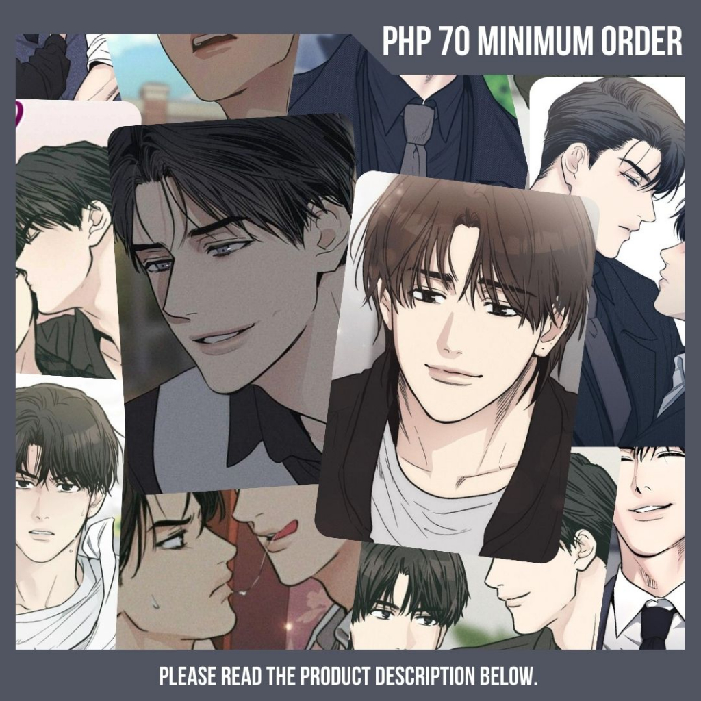 Payback BL Manhwa / Manhua Photocards #1 ( Waterproof and Scratchproof ...