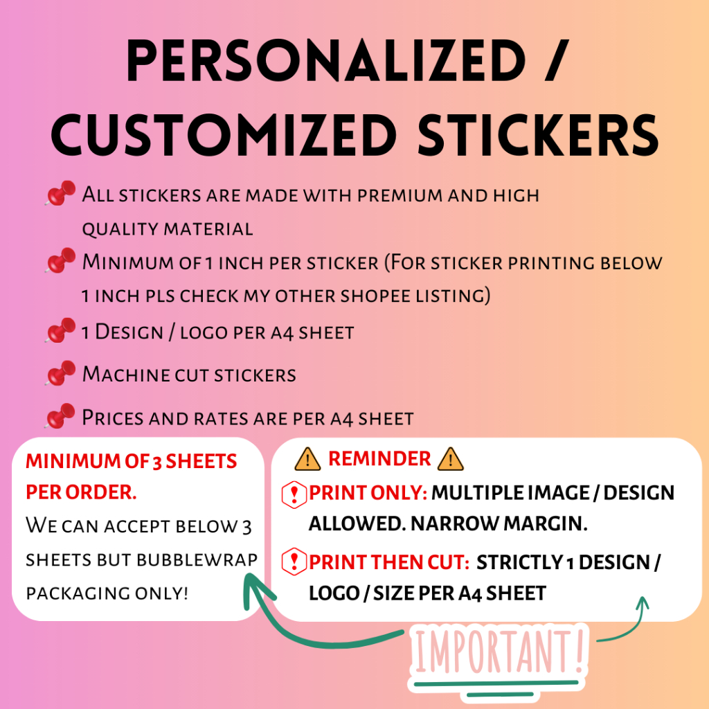 Label Sticker | Product Sticker | Logo Sticker | Waterproof Sticker ...