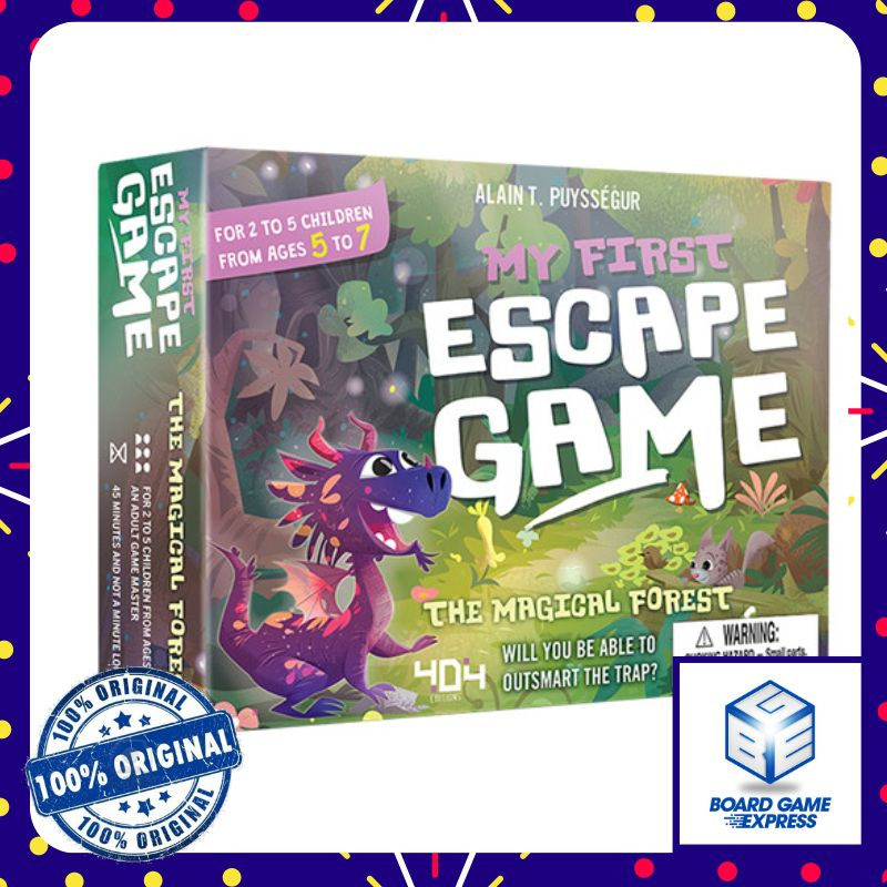 My First Escape Game: The Magical Forest - Board Games | Shopee Philippines