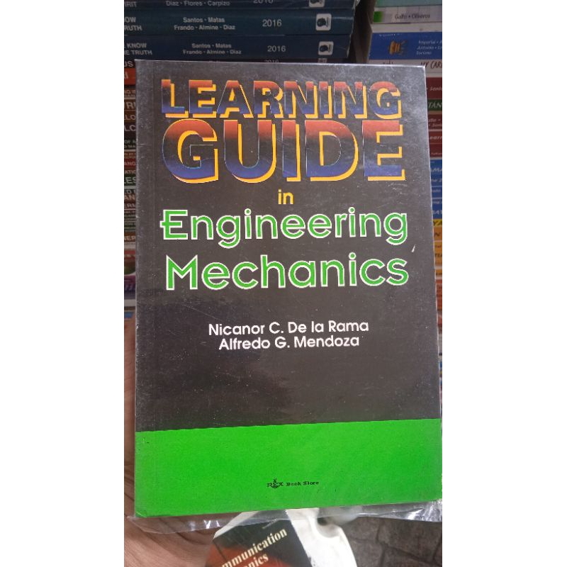 Learning Guide in Engineering Mechanics by. de la rama (brandnew ...