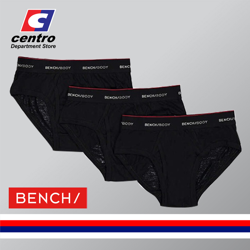Bench Men's TUB0309BK4/TUB0309B Classic Brief 3in1 Black/Assorted (S-XL ...