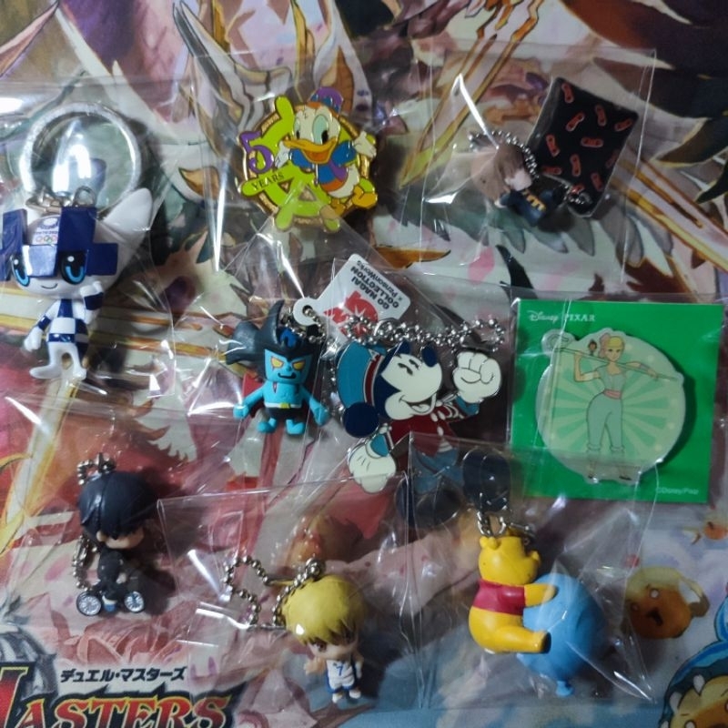 Collectible Character Keychains & Badges | Made in Japan | Shopee ...