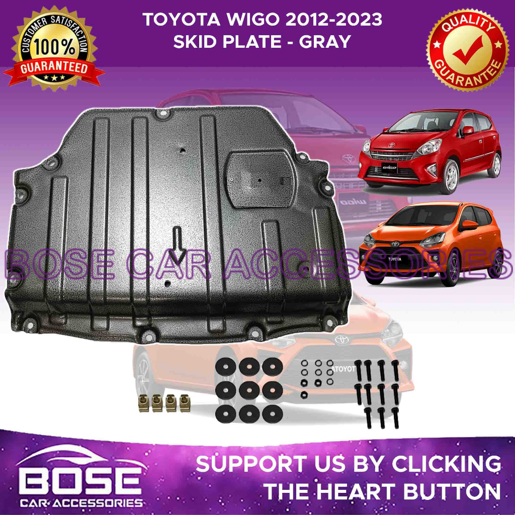 Skid Plate for Toyota Wigo / Veloz / Raize Undercover Chassis Engine ...