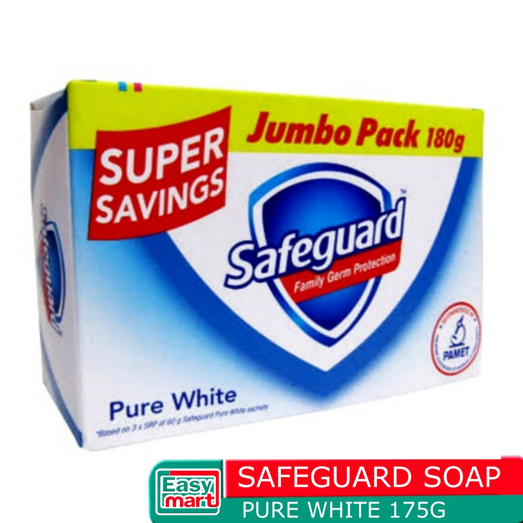 Easy.Mart Safeguard Soap Pure White 175g | Shopee Philippines