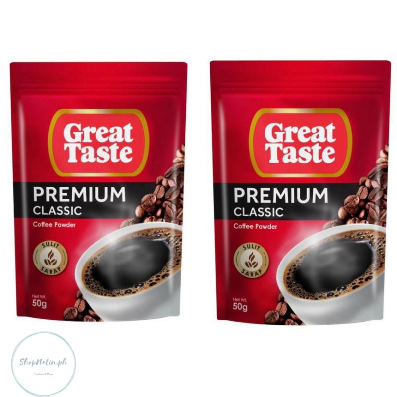 Buy One Take One Great Taste Premium Coffee Powder 2pcs 40g each Buy ...
