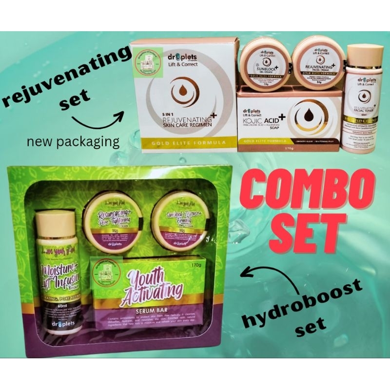 Droplets Rejuv Set //Hydroboost Set | Shopee Philippines