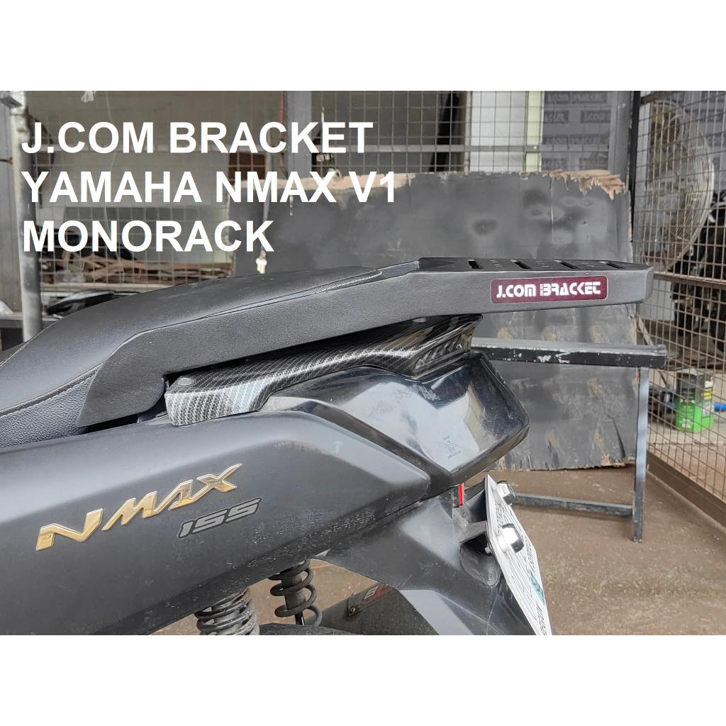 YAMAHA NMAX V1 Monorack Heavy Duty Bracket by J.COM Bracket | Shopee ...