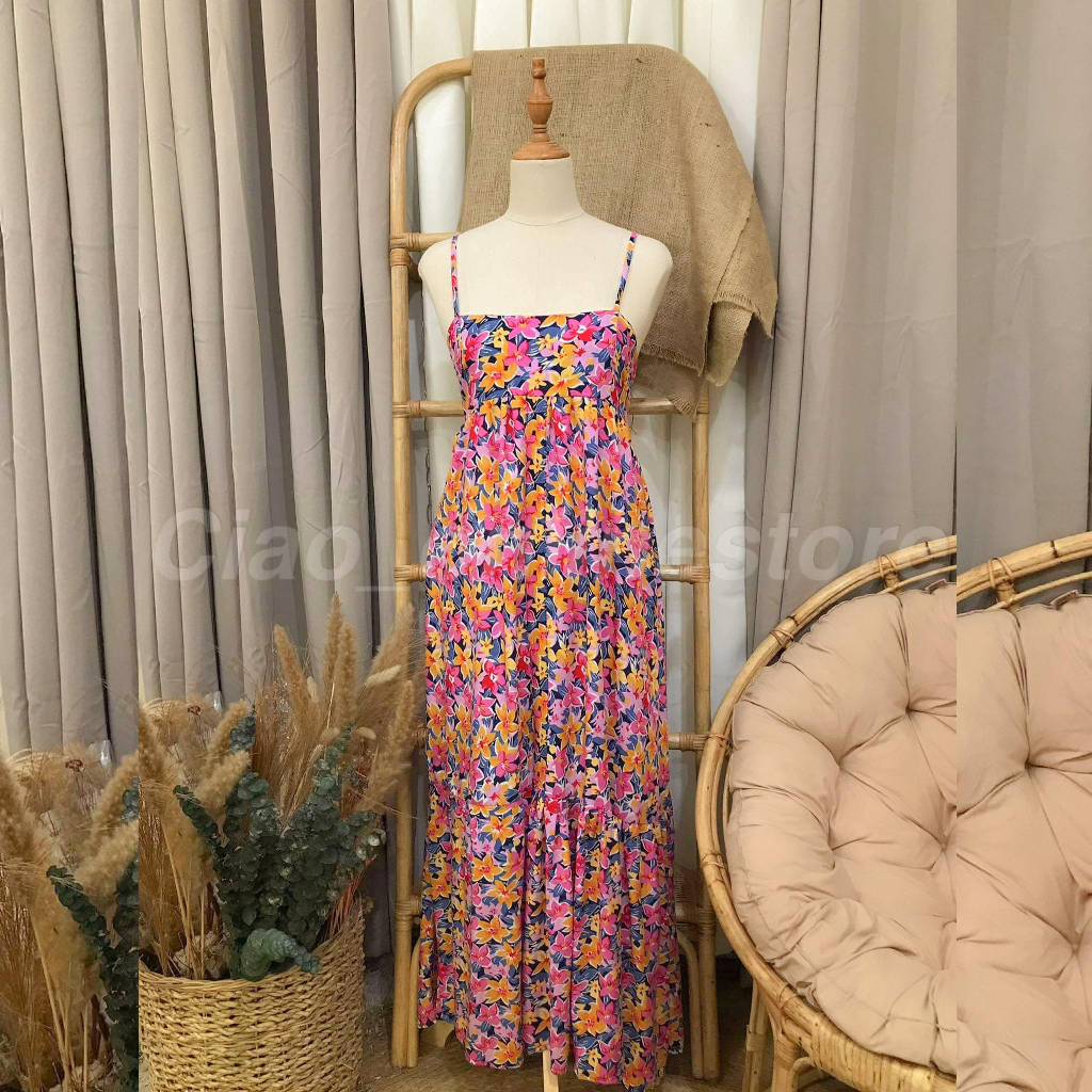 Euriel Dress | Floral Maxi Dress by Ciao | Shopee Philippines