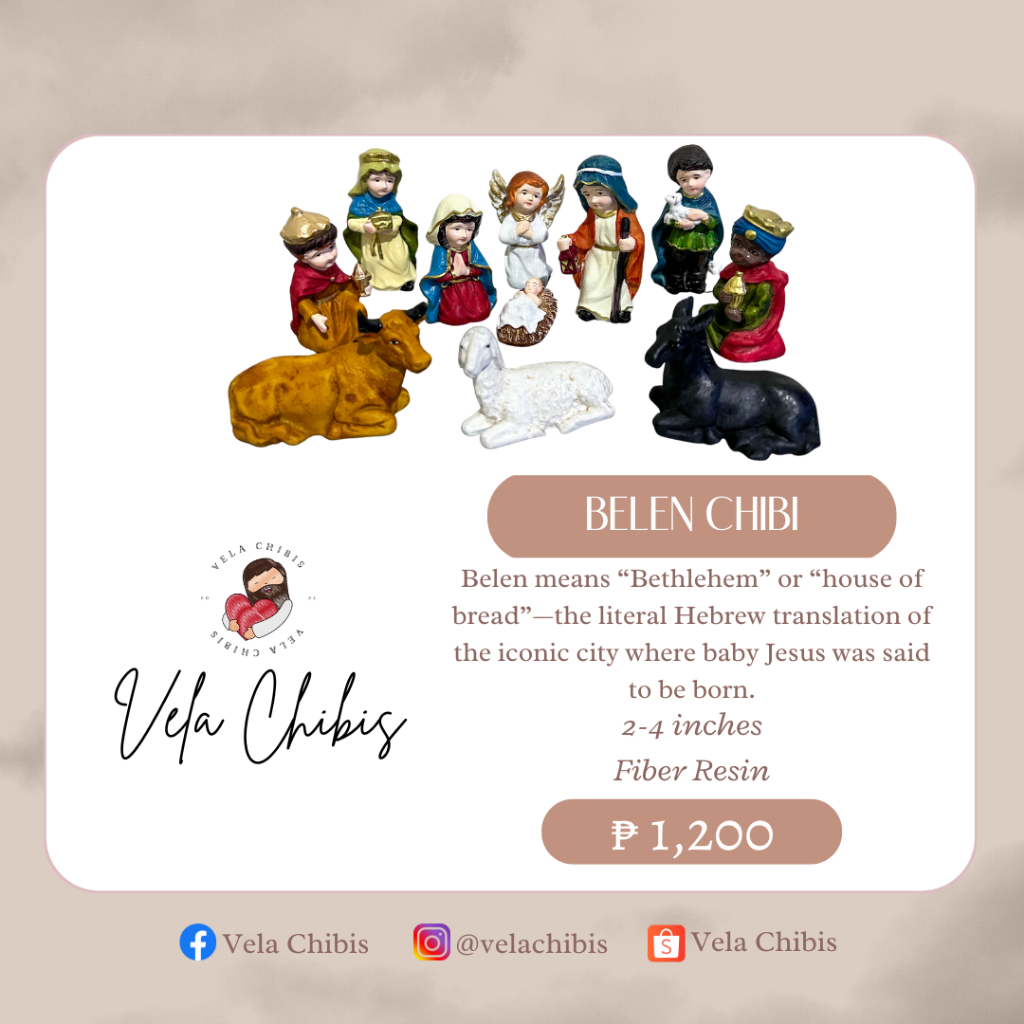 Belen (The Nativity of our Lord Scene) Chibi Image / Chibi Saint ...