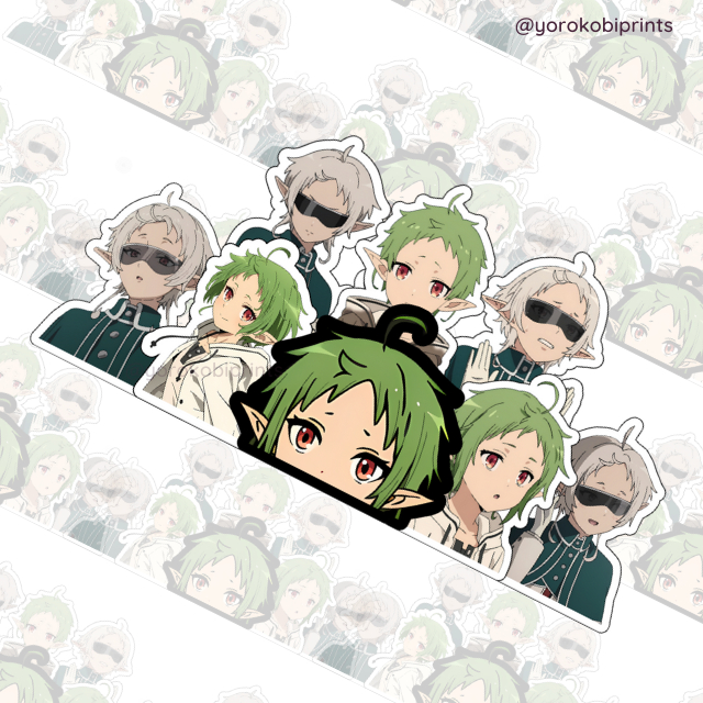 Sylphiette - Sylphy, Fitz - Mushoku Tensei - Peeker, Icon - Waterproof ...