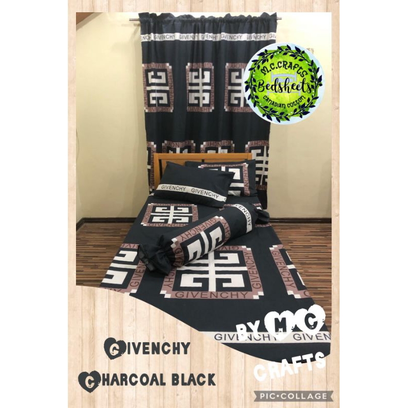CRAFTS GIVENCHY CANADIAN COTTON BEDSHEET SETS | Shopee Philippines