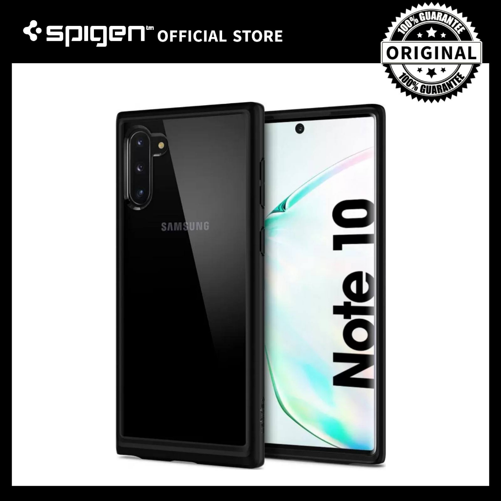 Spigen Galaxy Note 10 Case Ultra Hybrid Matte Black | Shopee Philippines