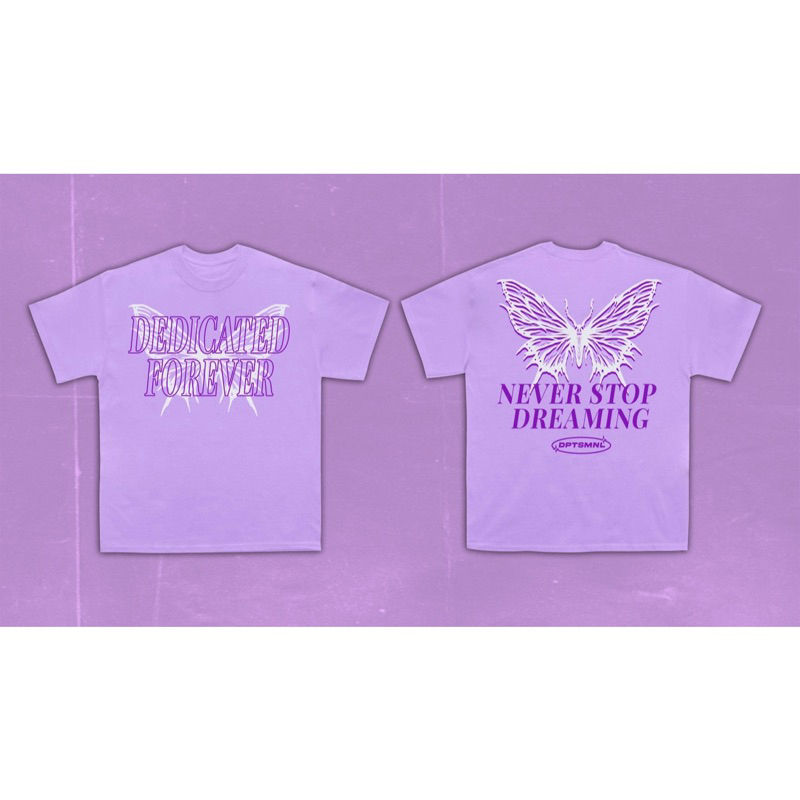 Dopeteesmnl Lilac Proclub Shirt (dedicated forever) | Shopee Philippines