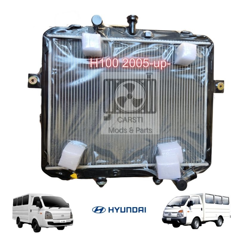 Radiator Hyundai H100 2005-up crdi Manual 26mm core | Shopee Philippines