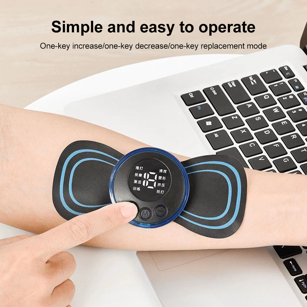 abc Rechargeable Mini Electric Massager - Neck and Body Pain Relief ...