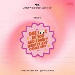 NIKI Sticker Set (Tags: Niki Zefanya Nicole aesthetic laptop tumbler ...