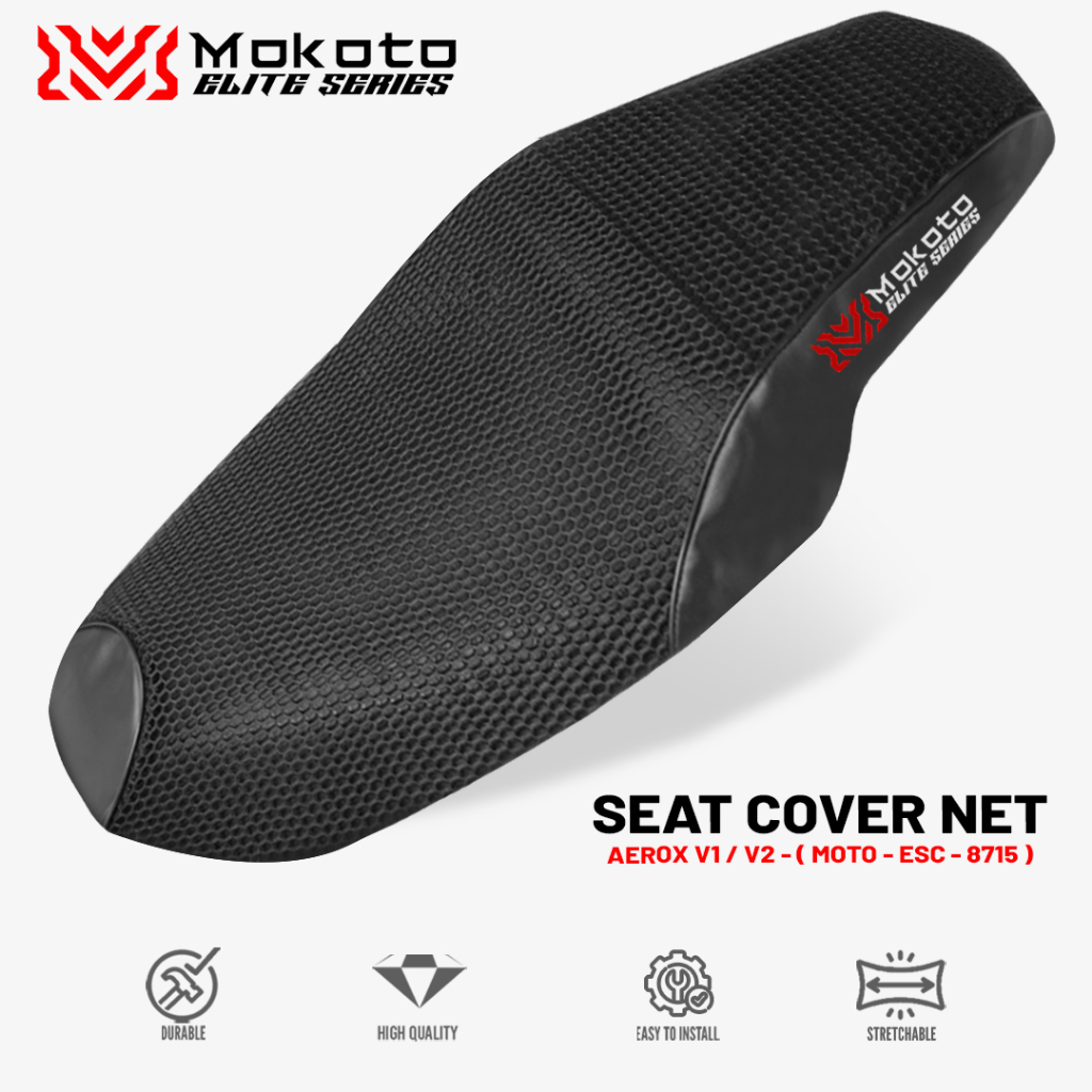 MOKOTO ELITE SERIES NMAX CLICK AEROX PCX BEAT/BEATFI MIO I 125 MESH NET ...