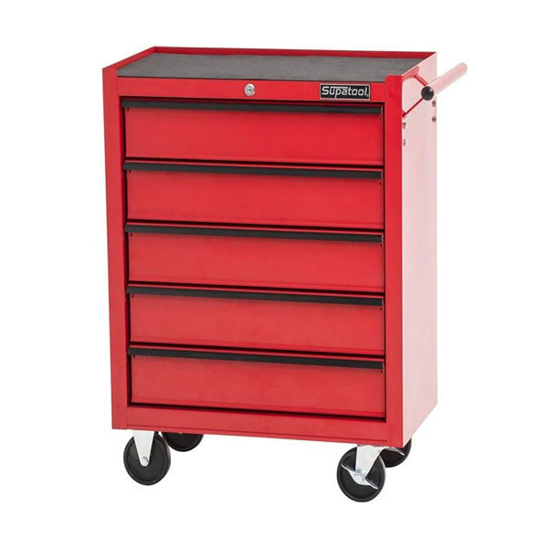 Supatool S7505 Tool Trolley 5 Drawer with Key | Shopee Philippines