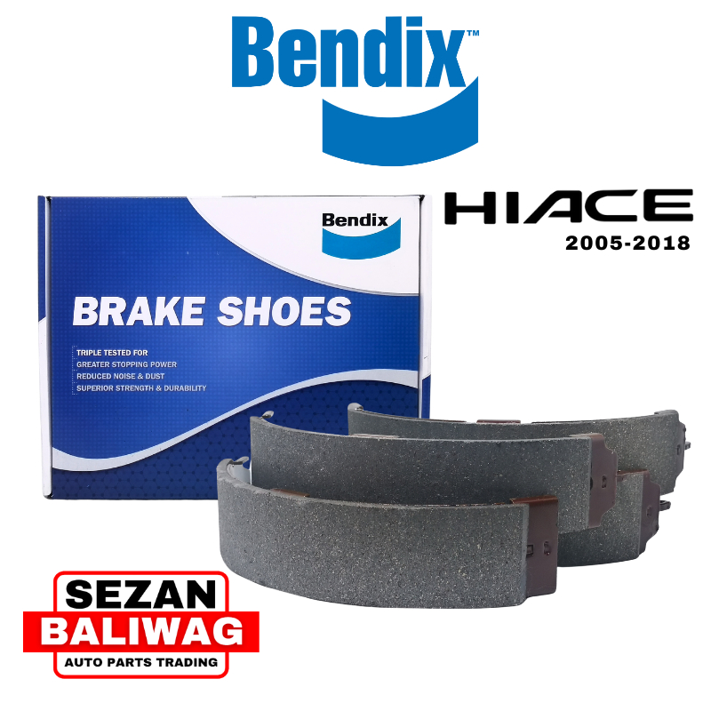 BENDIX BRAKE SHOE TOYOTA HIACE GRANDIA 2005-2018 DS2378 / BS5007 | Shopee Philippines