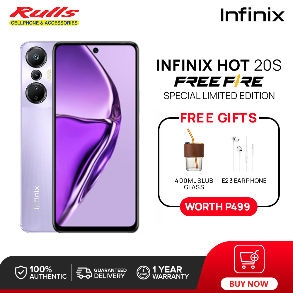 Infinix Hot 20S FREE FIRE EDITION Smartphone, 8GB+128GB, Helio G96 ...