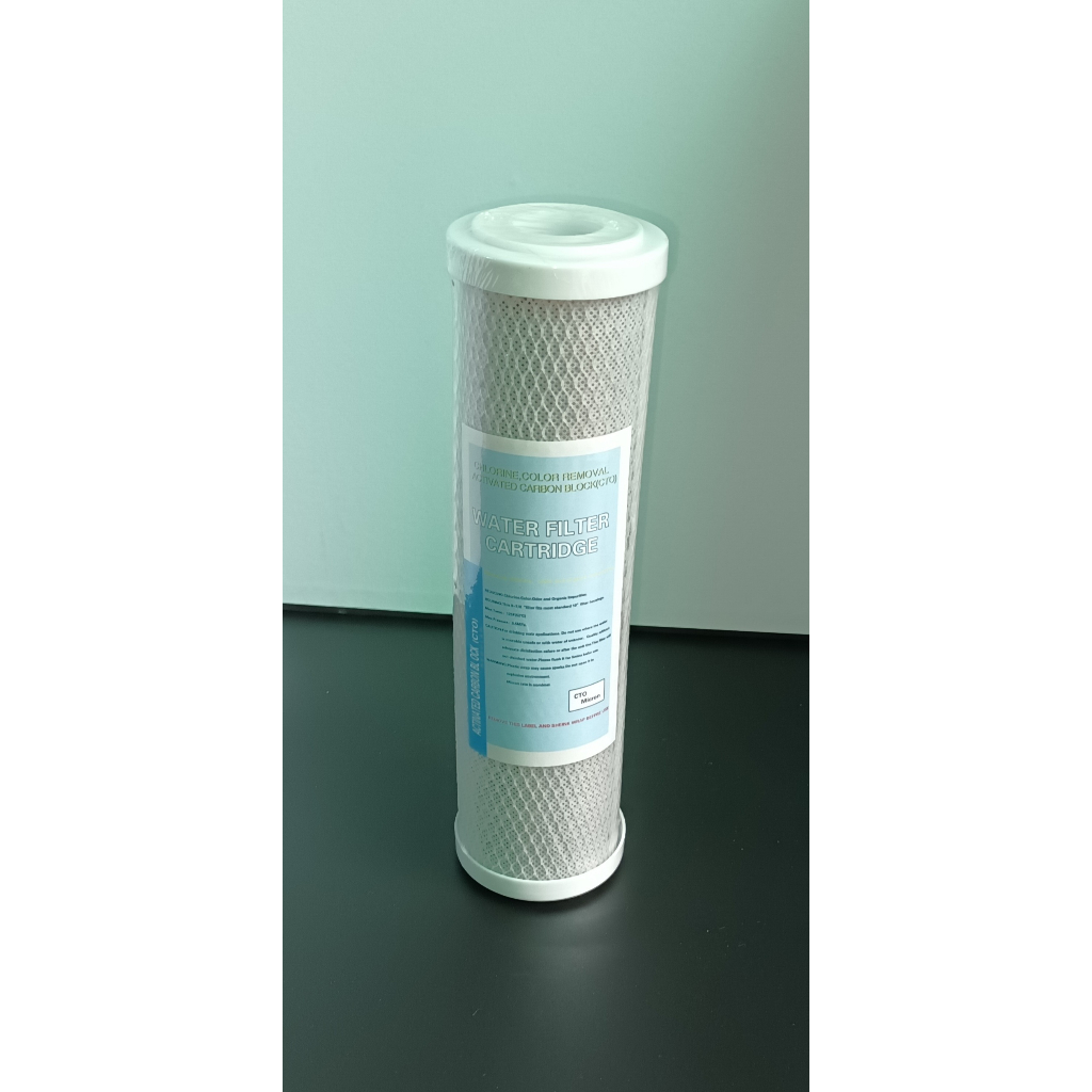 10 inch Universal Compress Activated Carbon CTO Filter Cartridge ...