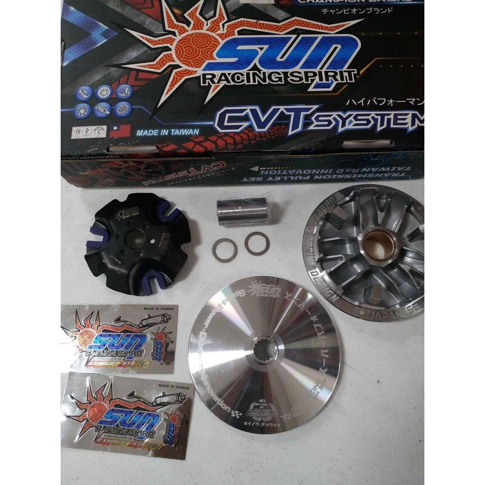 SUN RACING PULLEY SET FOR MIO I125, Mio Soul 125 | Shopee Philippines