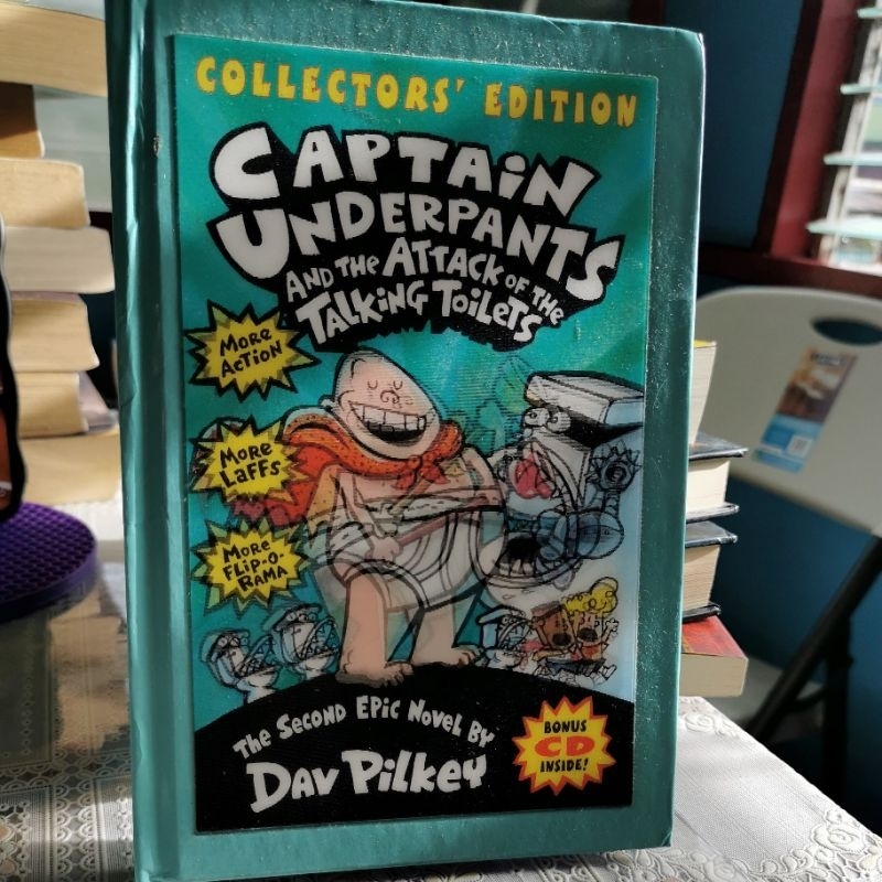Captain Underpants / Super Diaper Baby by Dav Pilkey | Shopee Philippines