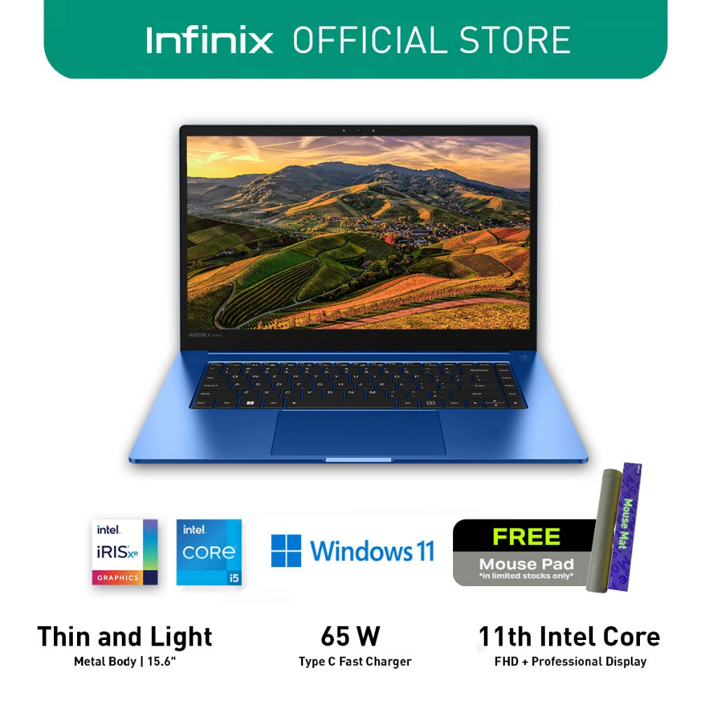 Infinix INbook X2 Plus, Core i5, 8GB + 512GB Laptop | Shopee Philippines