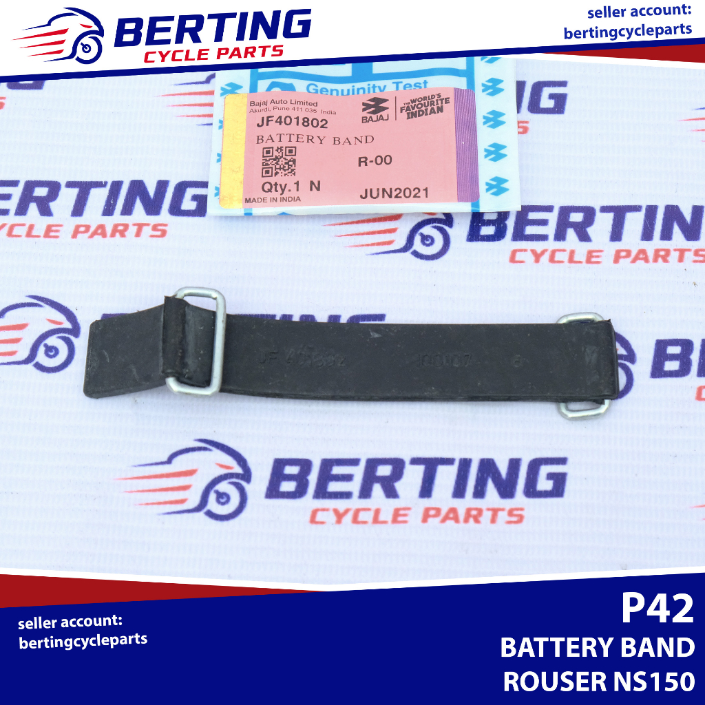 BATTERY BAND Rouser NS150 Genuine JF401802 | Shopee Philippines