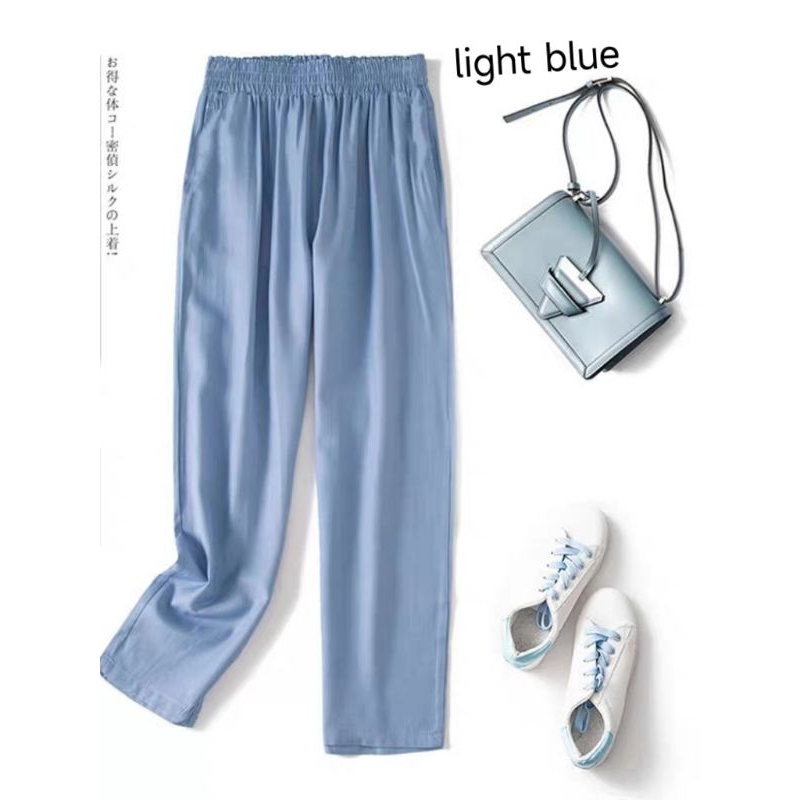 Plus Size Ladies Soft Denim Square Pants/ Loose Pants (Fit 32 - 38 ...