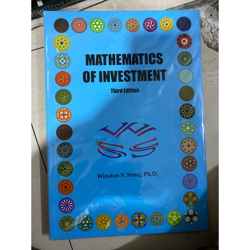 Mathematics of Investment third edition ( Mindshapers) | Shopee Philippines
