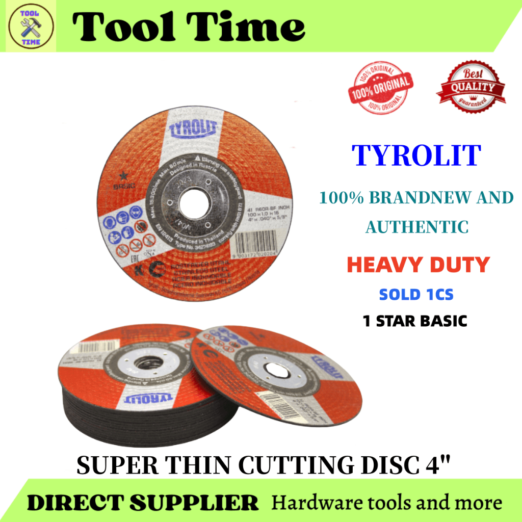 FLEXITOOLS SUPERTHIN CUTTING DISK ONE STAR BASIC 25PCS | Shopee Philippines