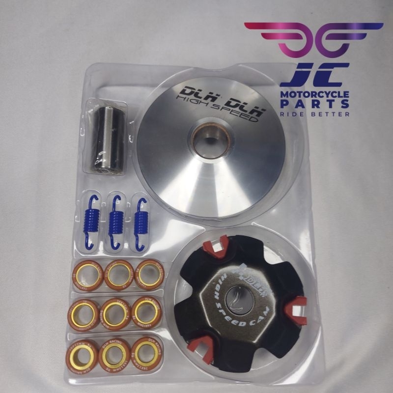 DLH RACING PULLEY KIT FOR HONDA DIO 2 DIO 3 SYM CHACHA | Shopee Philippines